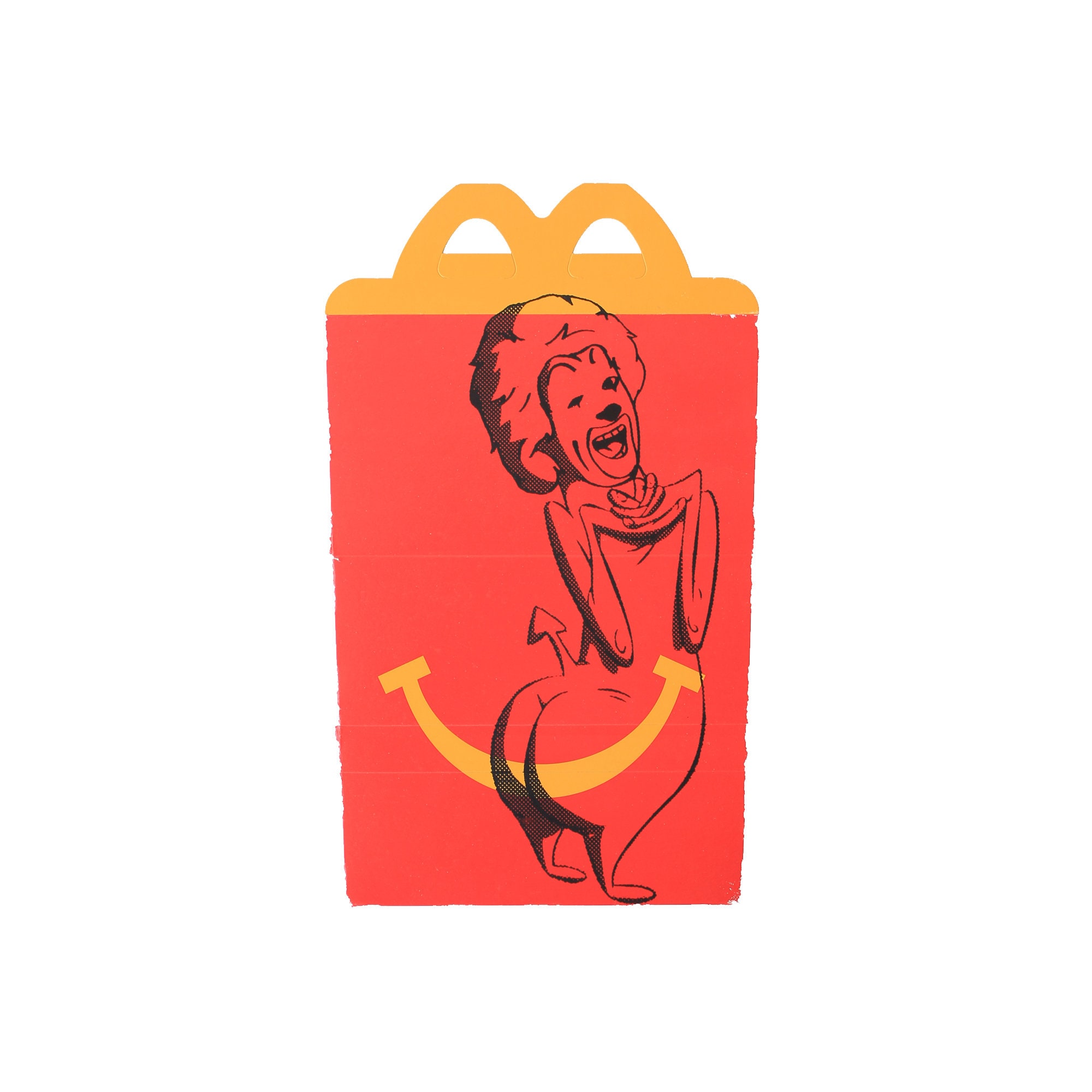 The Ronald Guy - Pop Art - the Red Guy Cow and Chicken Cartoon ...