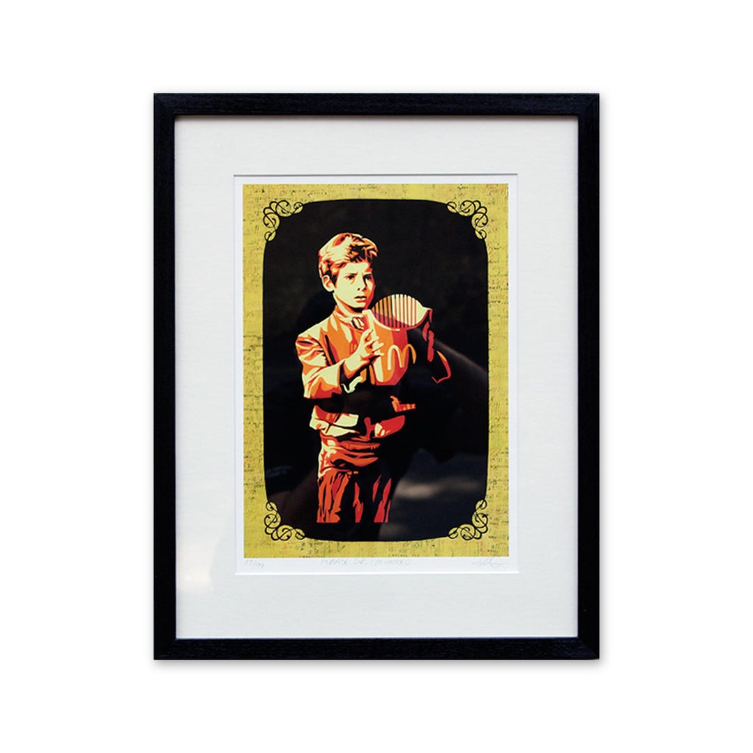 Oliver Twist Art Print: Mcdonald's Fries, Fast Food Parody (A2 Giclee ...