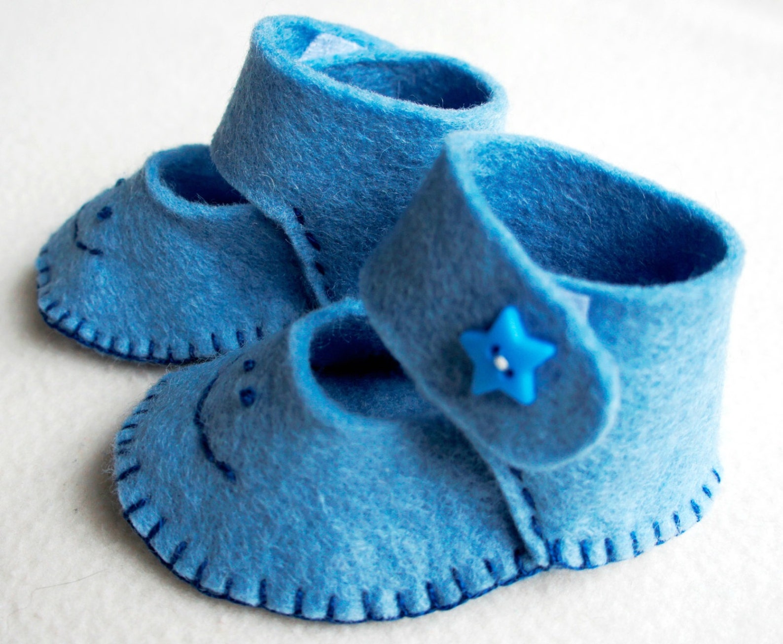 Baby Shoes Felt Newborn Felt Baby Slippers Baby Boy Booties - Etsy