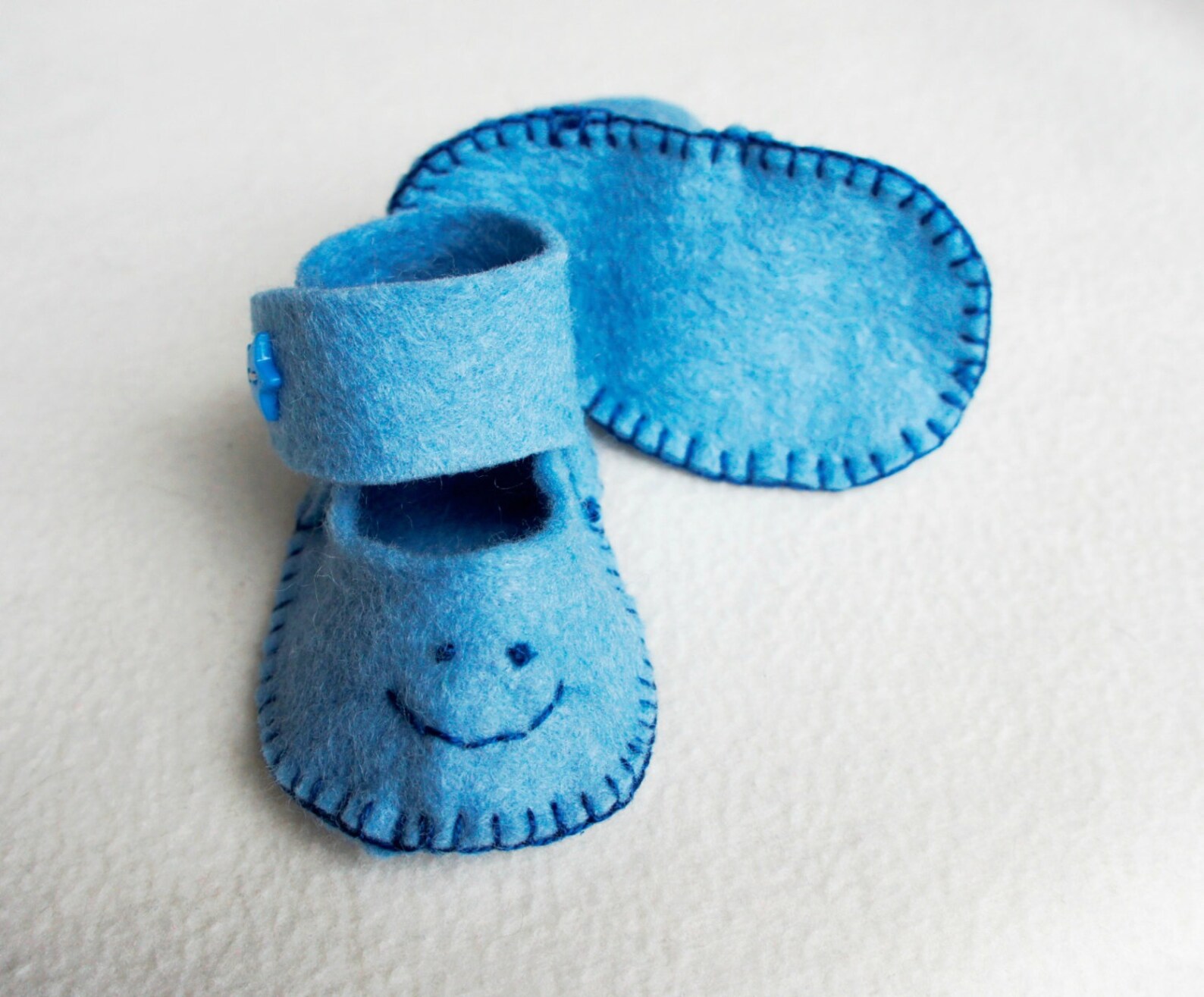 Baby Shoes Felt Newborn Felt Baby Slippers Baby Boy Booties - Etsy