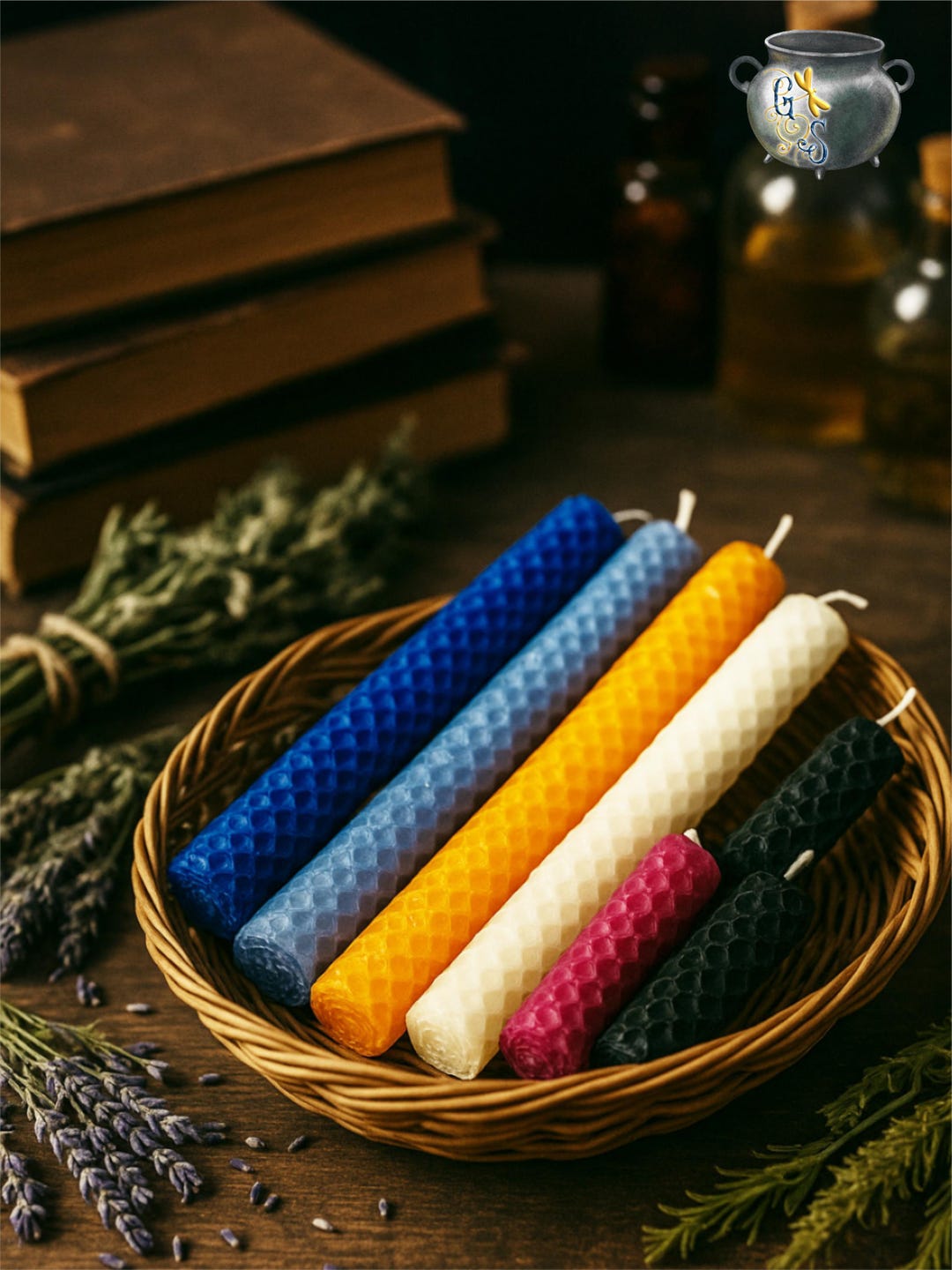 Beeswax Hand-rolled Candles 4" to 8-1/2" Tall. - Etsy