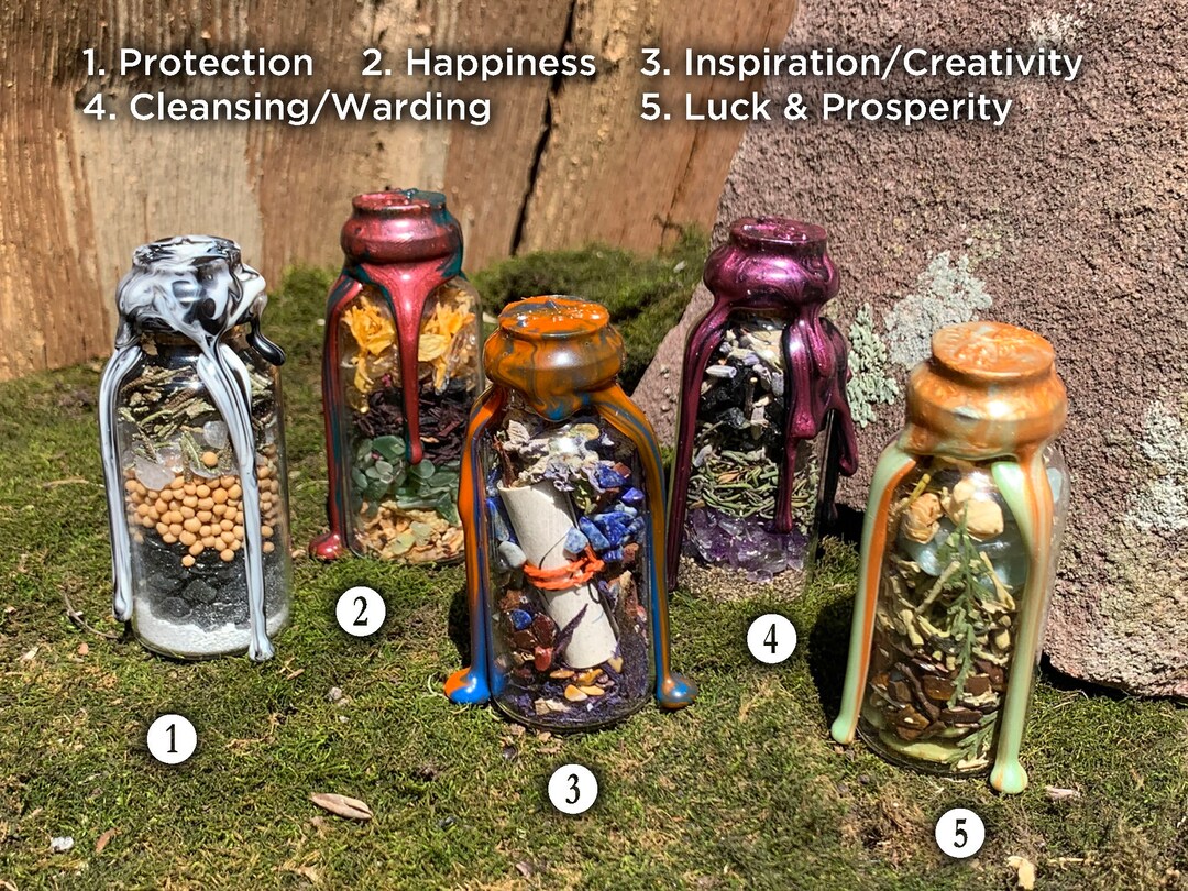 Custom Spell Bottle - Etsy