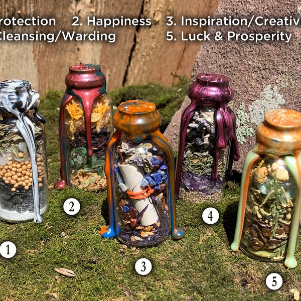 Spell Bottle - Etsy