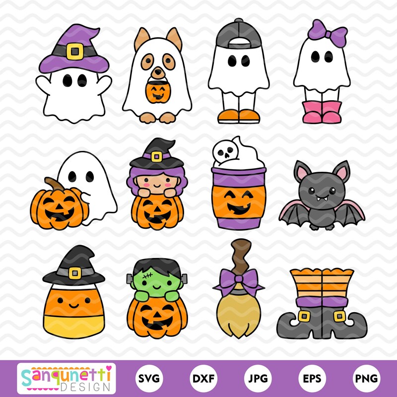 Halloween Vector Bundle - Etsy
