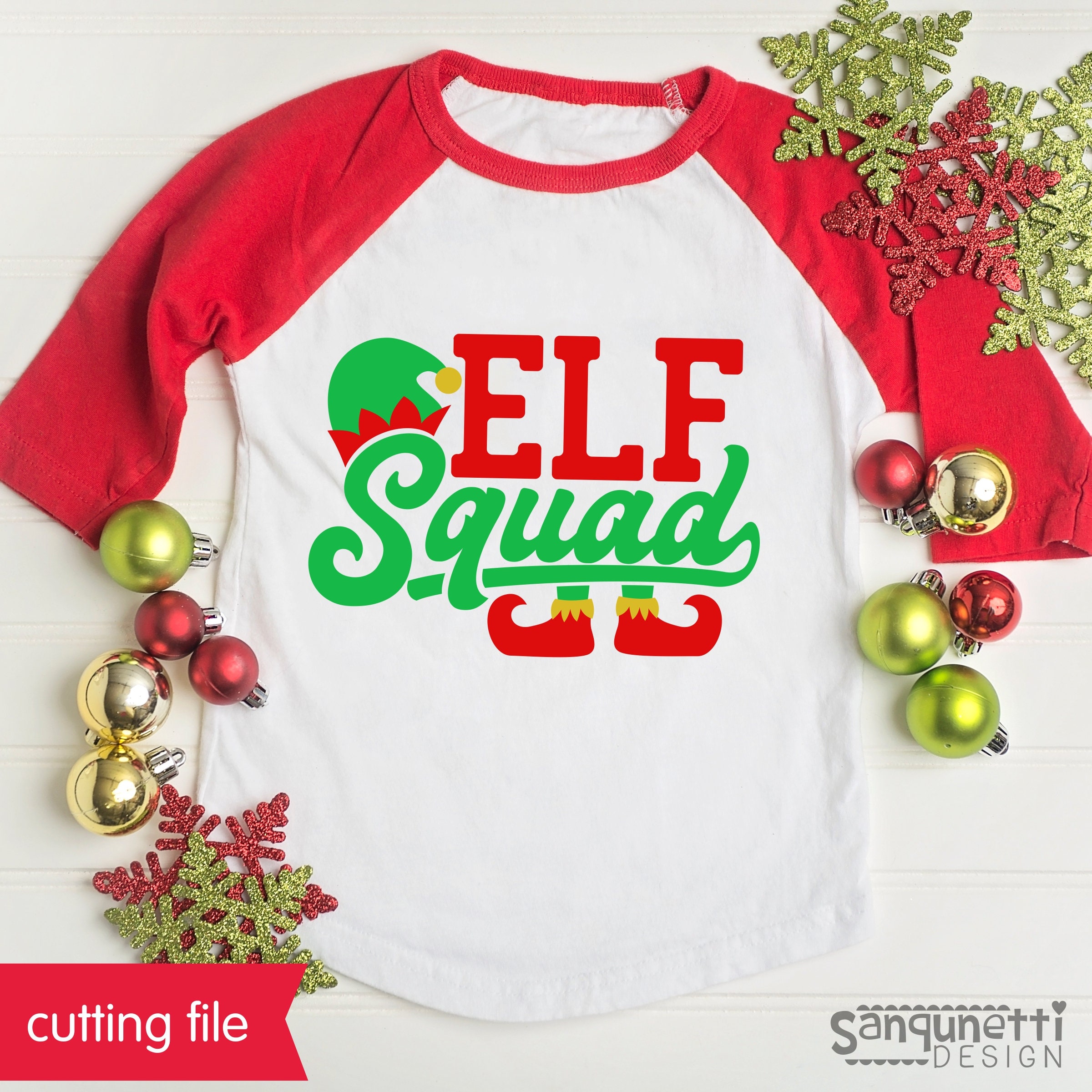 Elf Squad Svg Christmas Cut File for Silhouette and Cricut - Etsy Canada