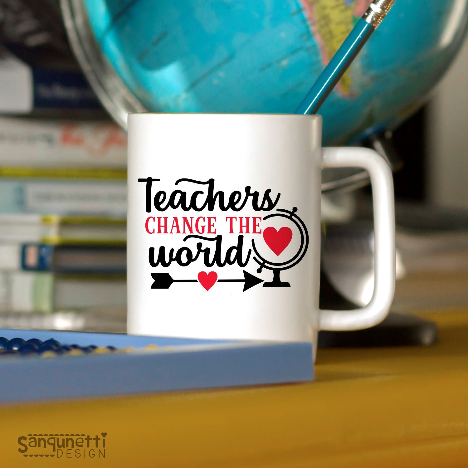 Teachers Change the World SVG Teacher Appreciation School | Etsy