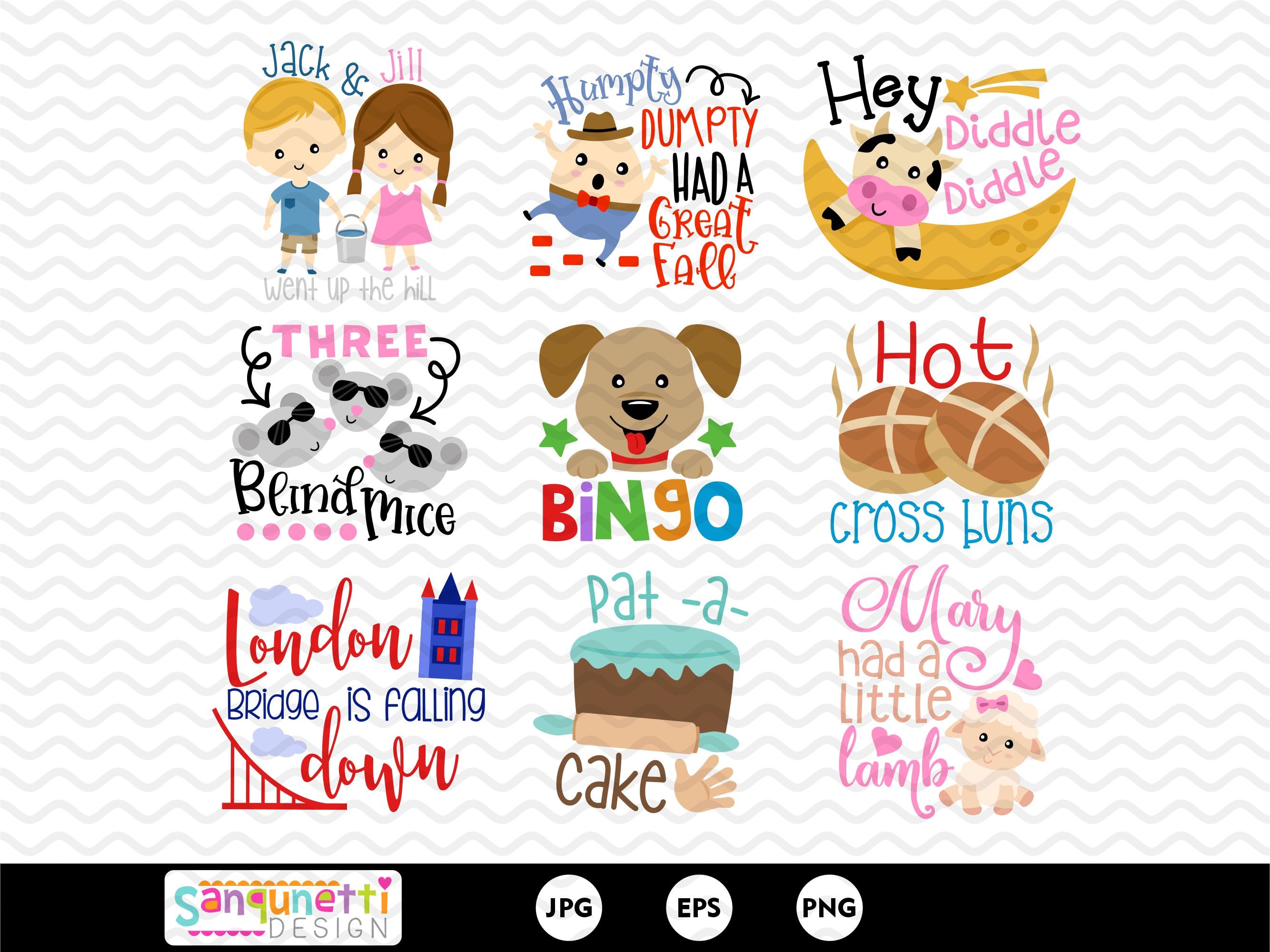 Nursery Rhyme Clip Art