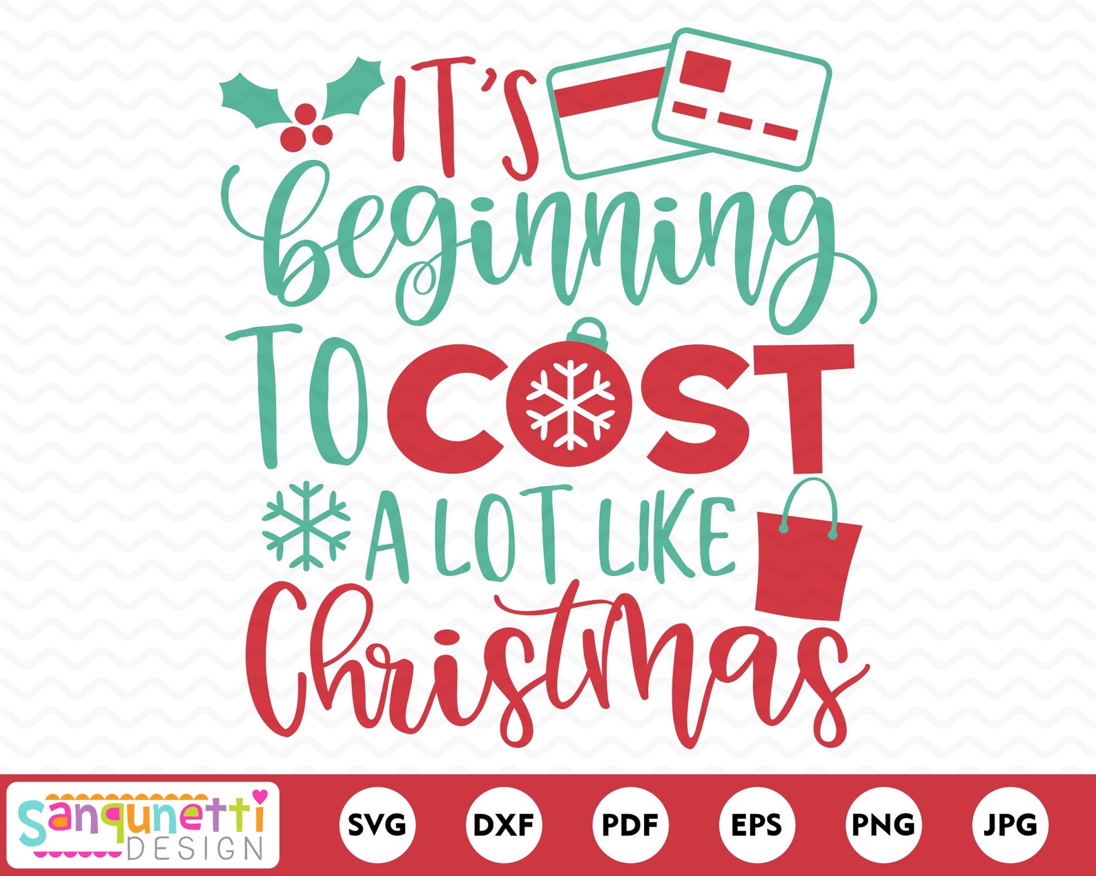 It's Beginning to Cost a Lot Like Christmas Svg Shopping - Etsy