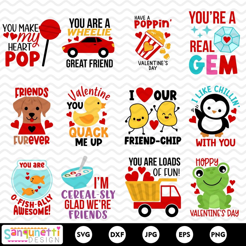 Kids Valentine Svg - Etsy