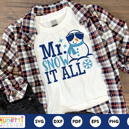 Ms Snow It All Winter Snowman Svg Christmas Cut File for - Etsy