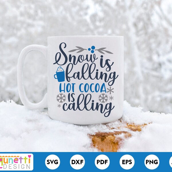 Falling Snow Svg - Etsy