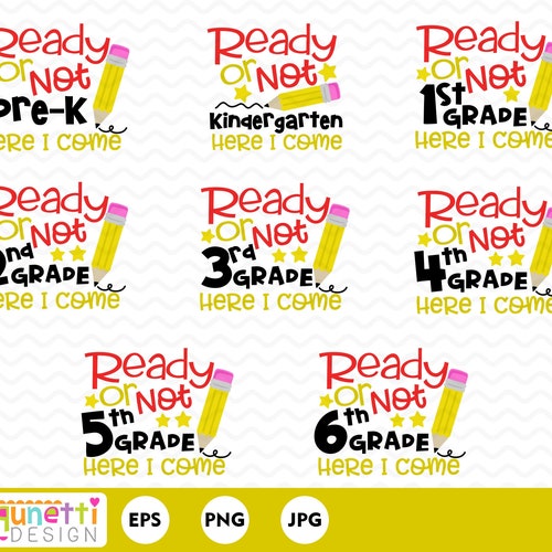 School Grades Clipart Back to School Digital Art Pencil Clip - Etsy