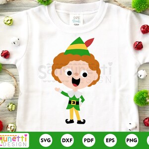 Buddy Elf Christmas Svg, Cutting File for Silhouette and Cricut - Etsy