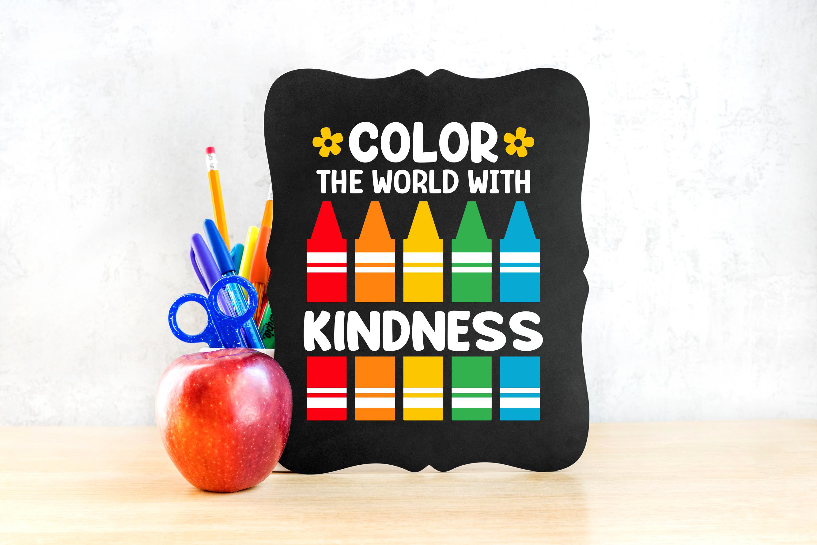 Kindness Crayon SVG: Teacher Classroom PNG (digital Download) - Etsy