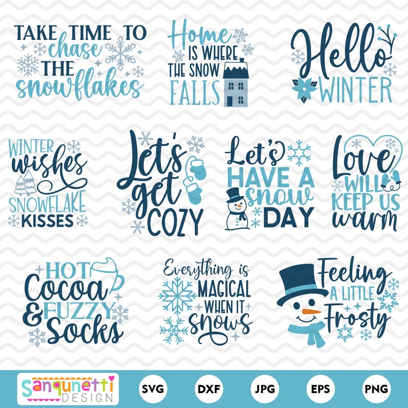 January Signs Svg - Etsy