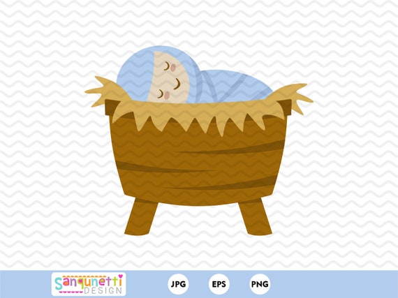 Jesus Manger Clip Art