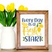 Every Day is a Fresh Start Lemon SVG, Inspirational Cut File, Png Jpg ...