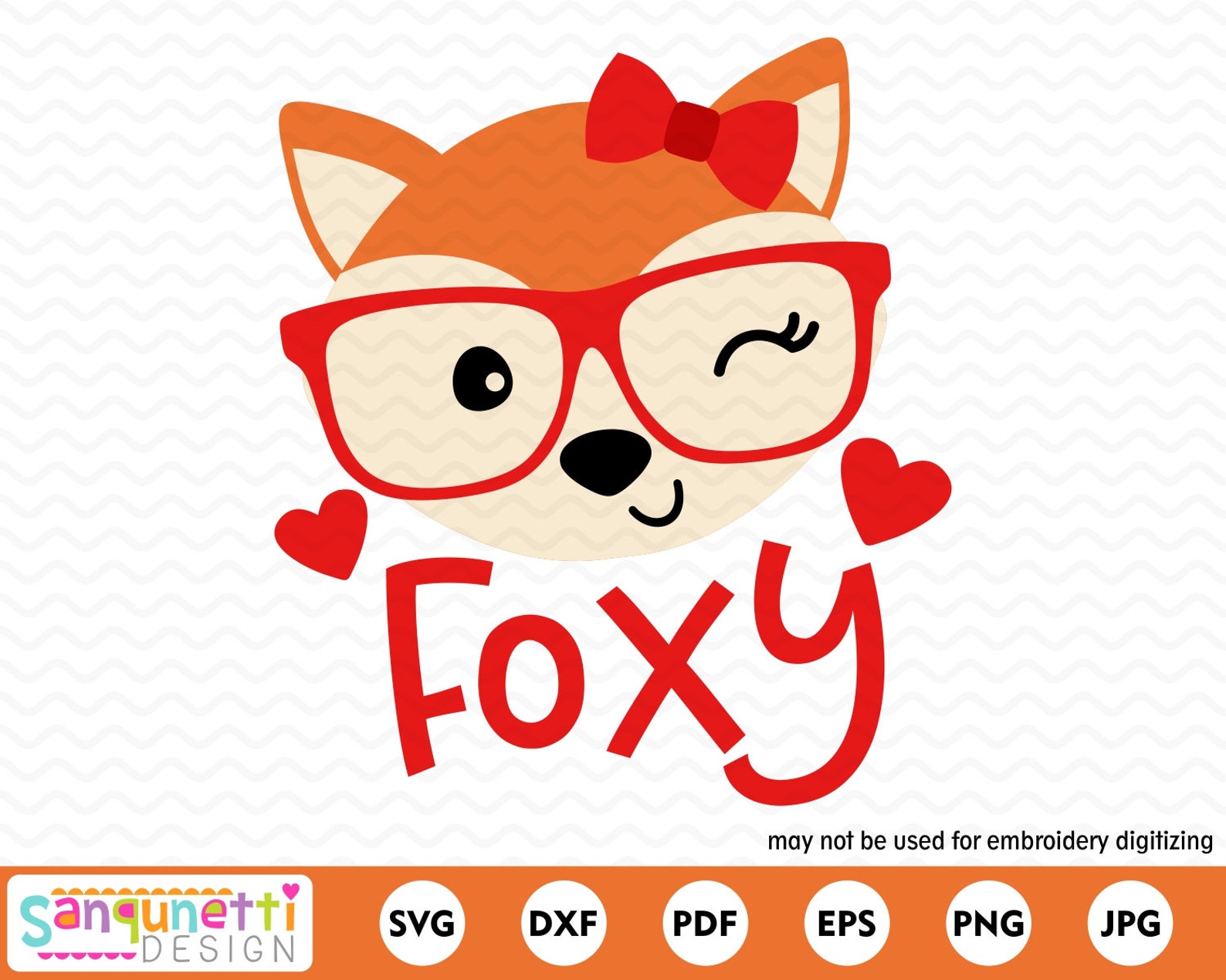 Foxy fox Valentine svg love cutting file for silhouette or | Etsy