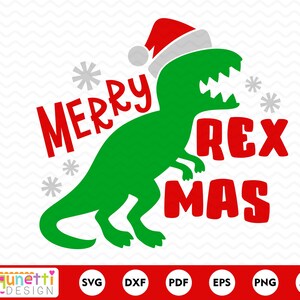 Merry Rexmas SVG, Funny Christmas, T-rex Svg, Christmas Shirt Design ...