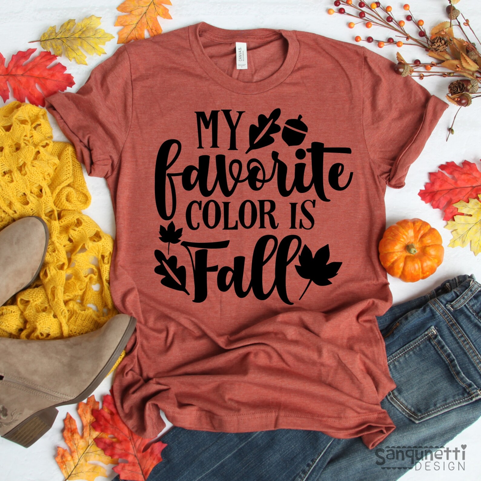 My Favorite Color is Fall Svg, Autumn Svg, Fall Quote Svg, Cricut and ...