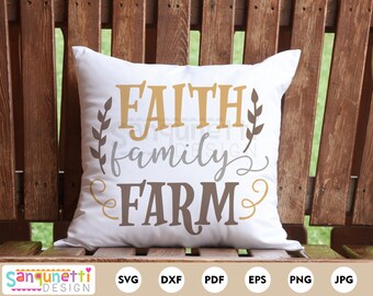 Faith Family Svg - Etsy