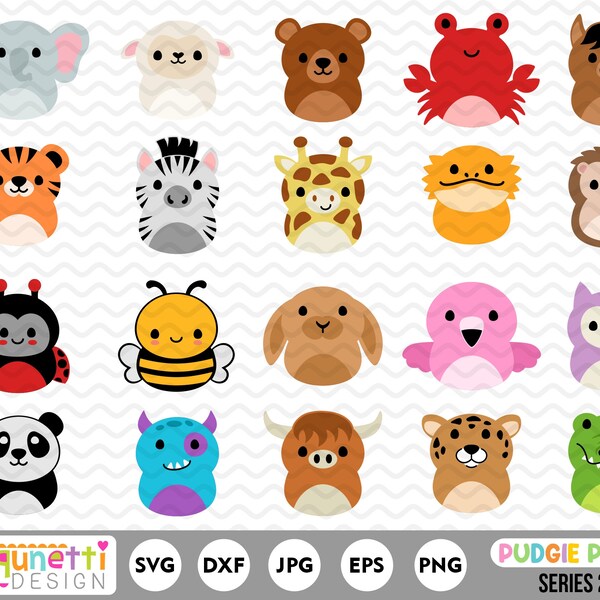 Cute Animals Svg - Etsy
