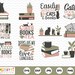 Cat SVG Bundle Reading SVG Cat Clipart Bundle Books - Etsy