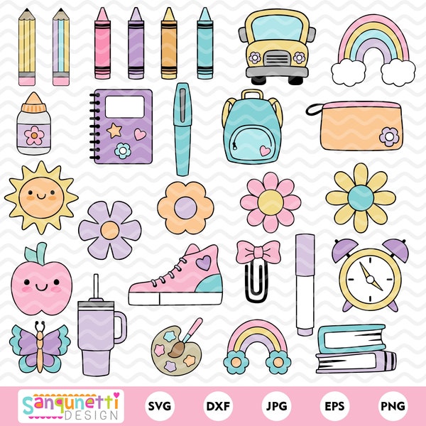 School Clip Art - Etsy