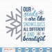 Snowflake Quote SVG: Winter Souls Digital Design - Etsy