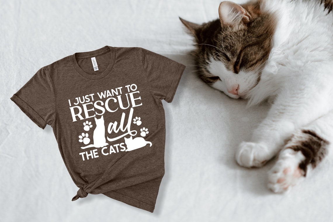 Cat Rescue SVG Bundle Cat Lover Clipart Pet SVG Bundle - Etsy