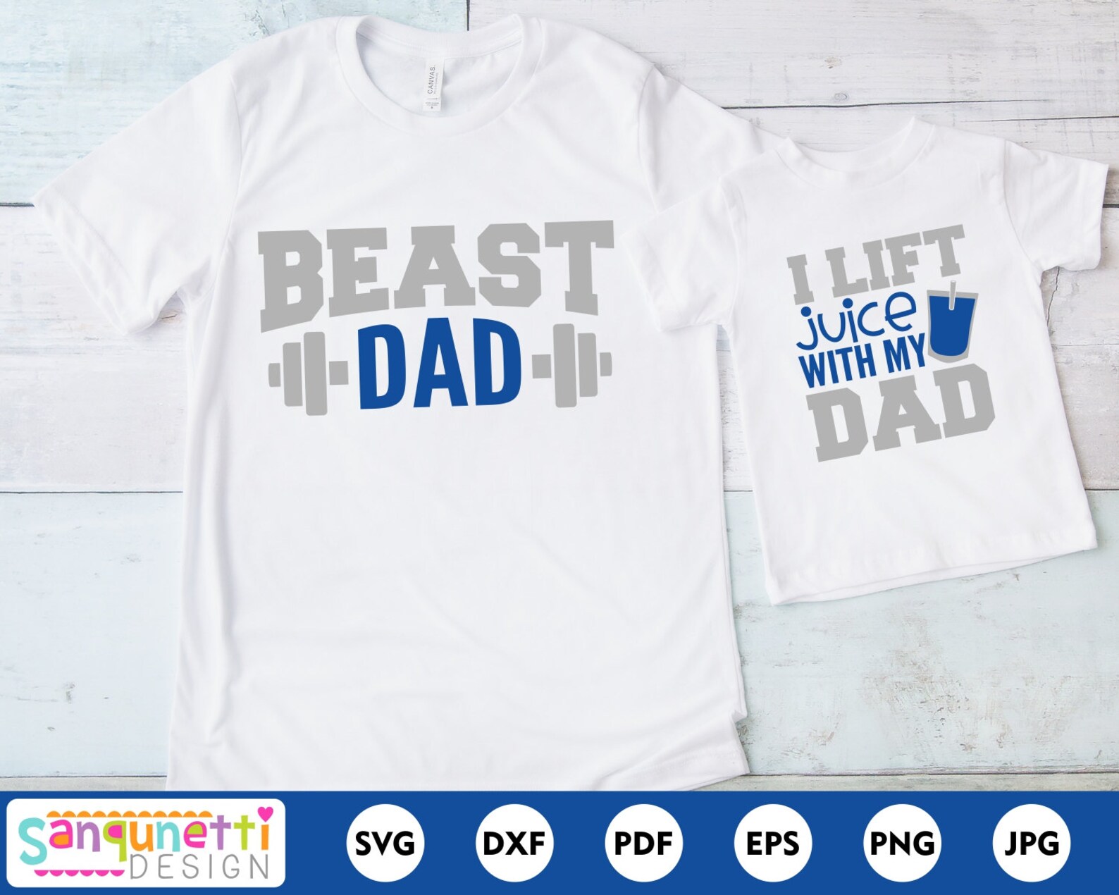 Beast Dad Father and Son SVG Family Matching Cut File - Etsy