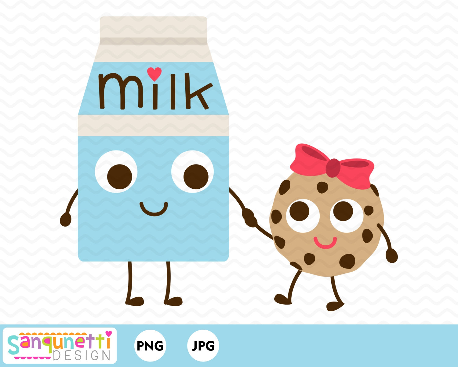 Milk And Cookies Clipart