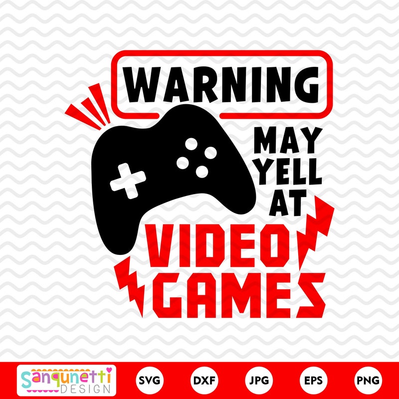 Warnings for Video Games - Etsy