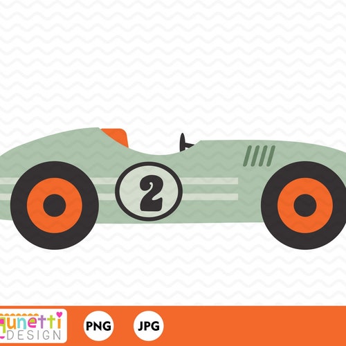 Retro Vintage Race Cars SVG PNG Instant Digital Download - Etsy
