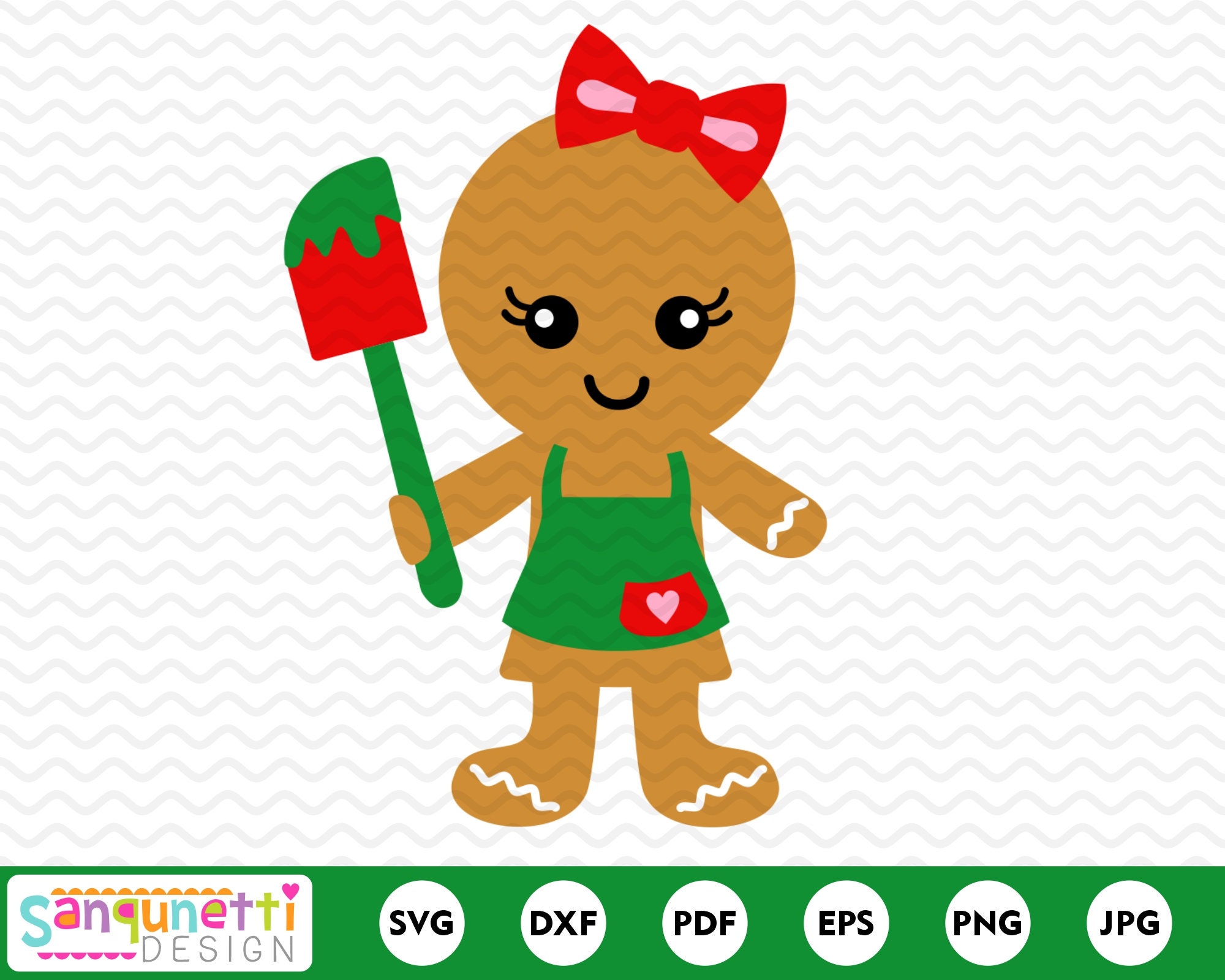 Gingerbread Girl Svg Christmas Baking Svg Cooking Cut File | Etsy