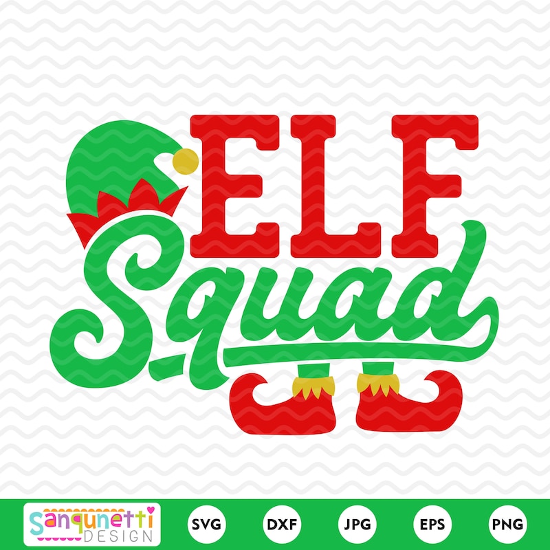 Elf Squad Svg - Etsy