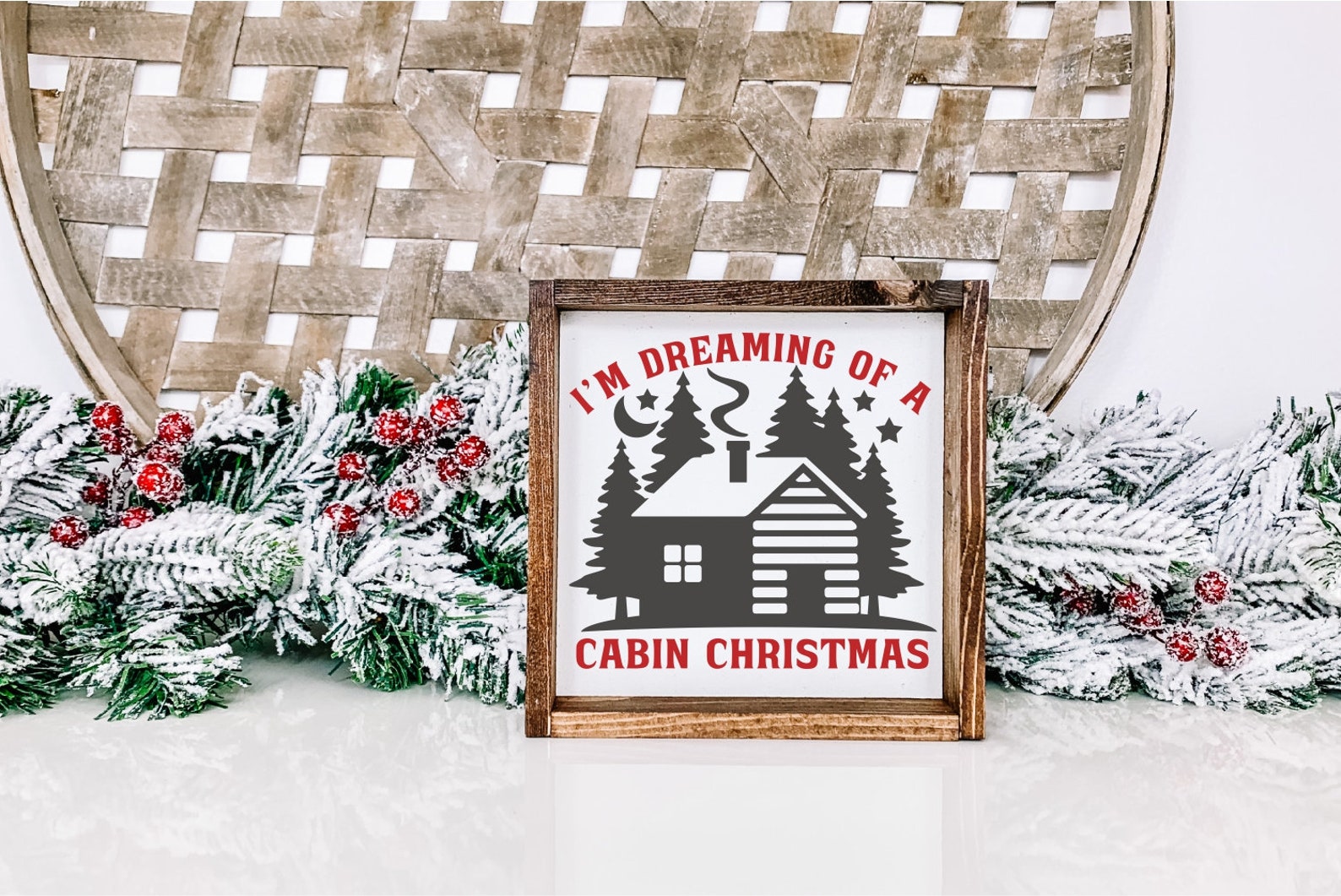 Cabin Christmas SVG Bundle, Rustic Christmas SVG, Rustic Christmas ...