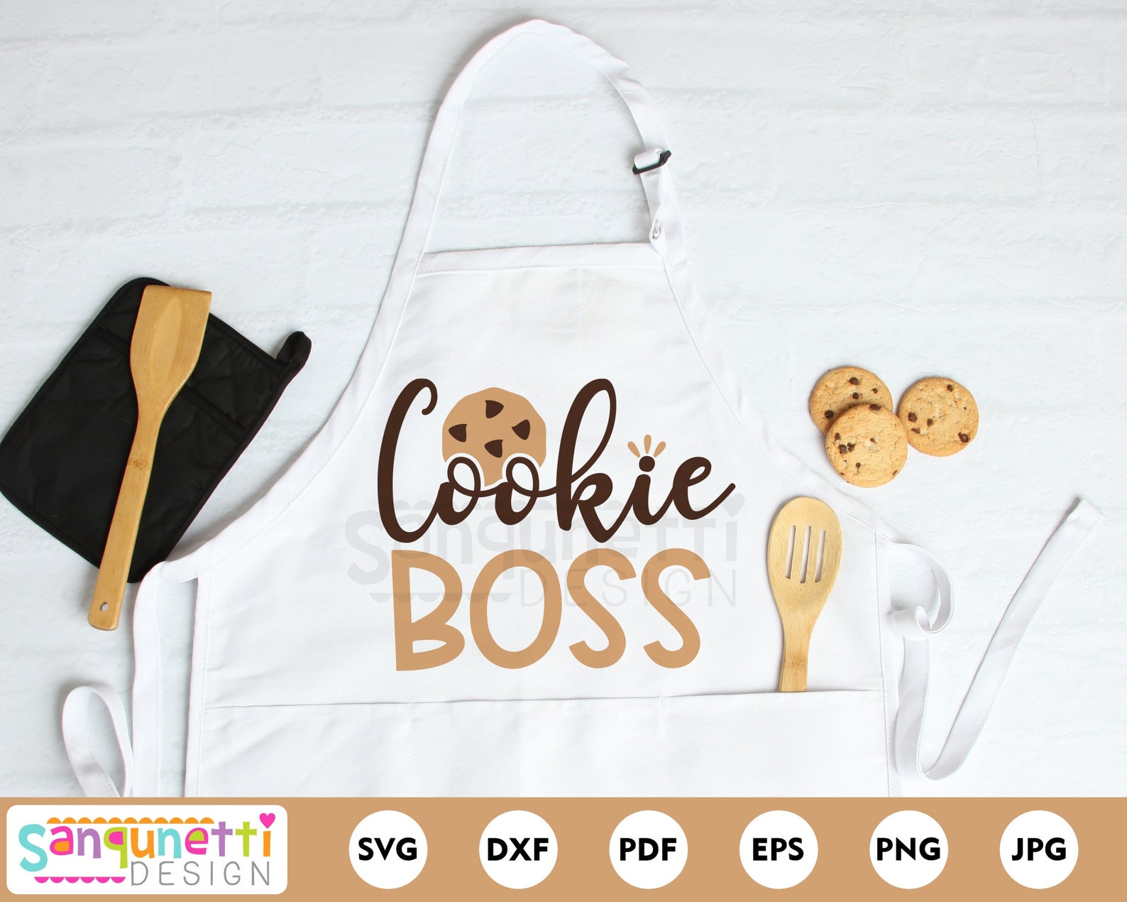 Cookie Boss Svg, Cookie Maker Cutting File, Cookies Digital Art, Cricut ...
