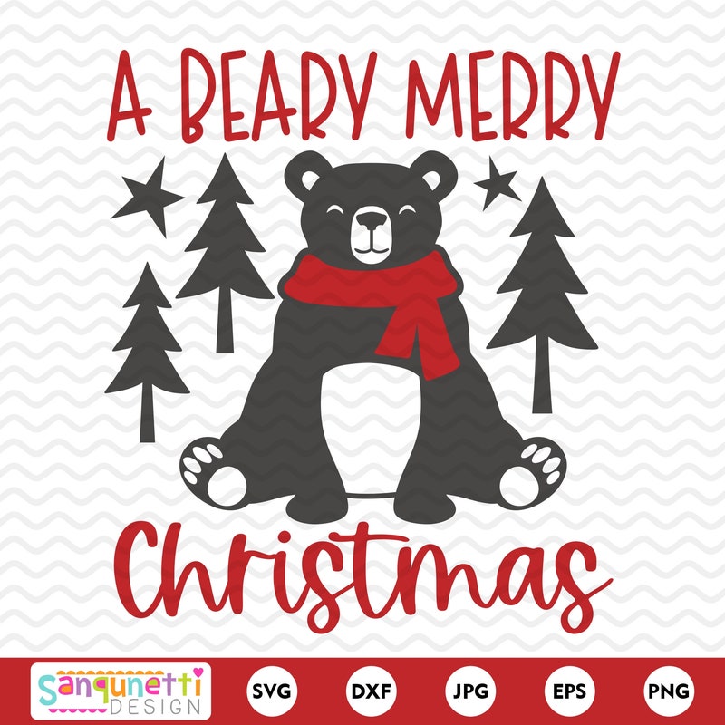 Be Merry Beary - Etsy UK