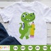 Back to School Dinosaur Svg, Dino Cut File for Silhouette and Cricut - Etsy
