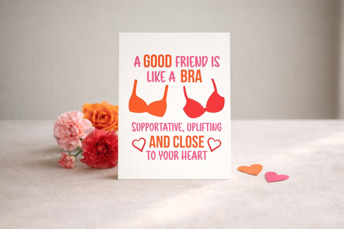 Supportive Friendship Digital Design | Bra Friends Quote Svg Design - Etsy