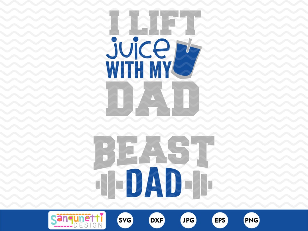 Beast Dad Father and Son SVG, Family Matching Cut File - Etsy