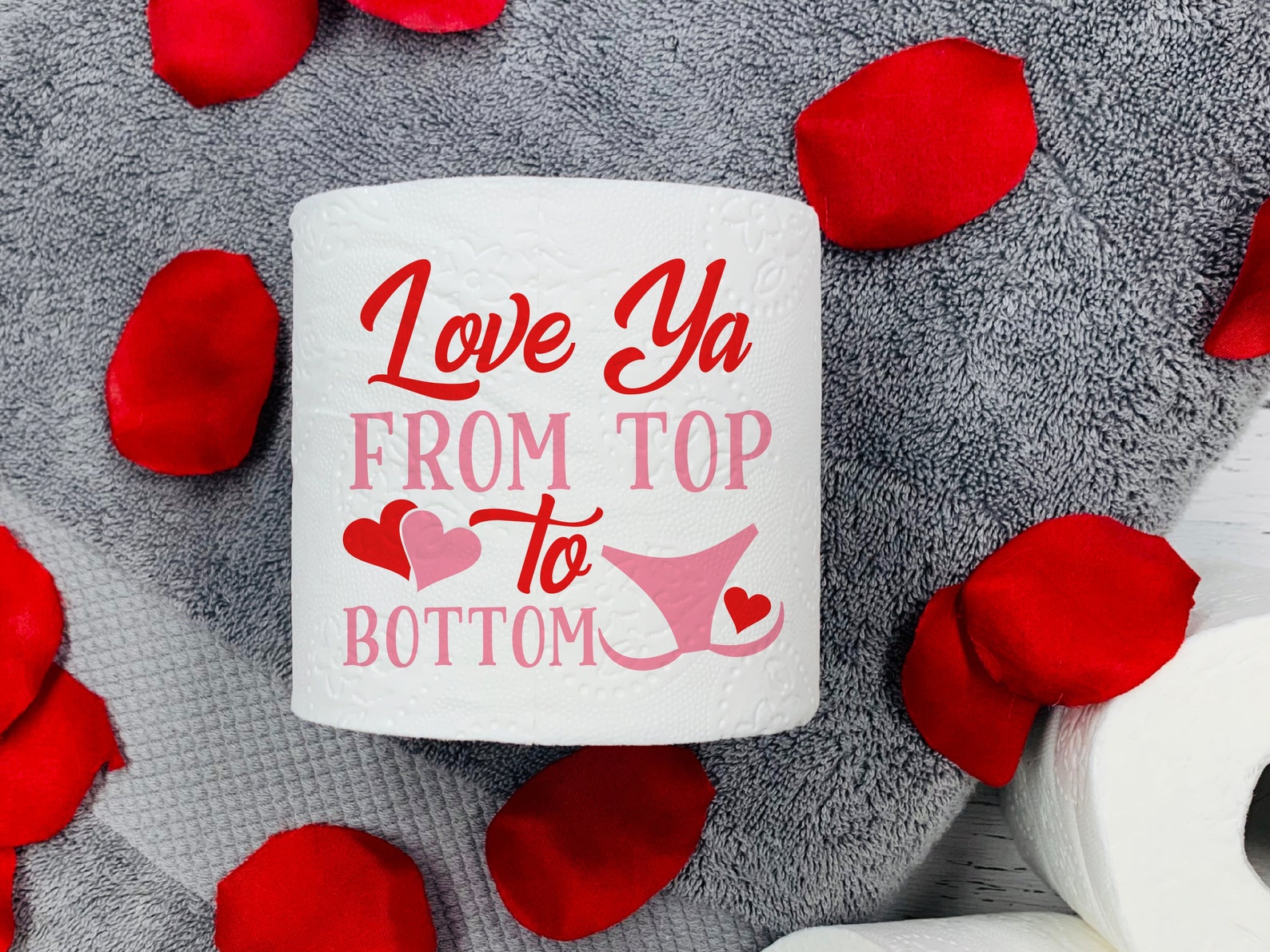 Valentine Toilet Paper Love Lettering SVG & Clipart, Bathroom Poo ...