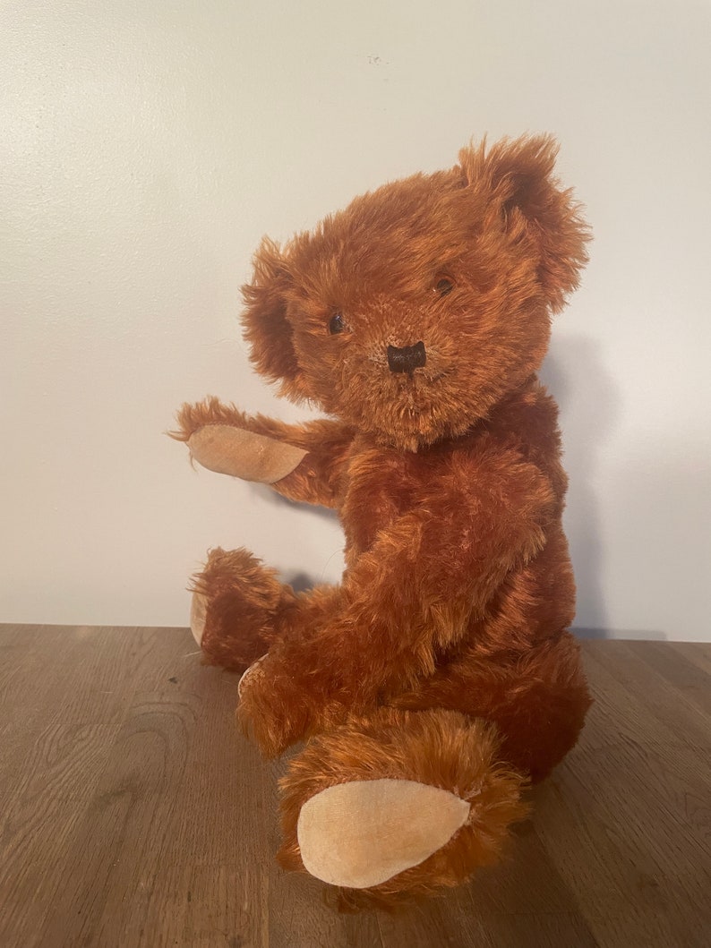 Schuco Rare 1950's Caramel Bear - Etsy