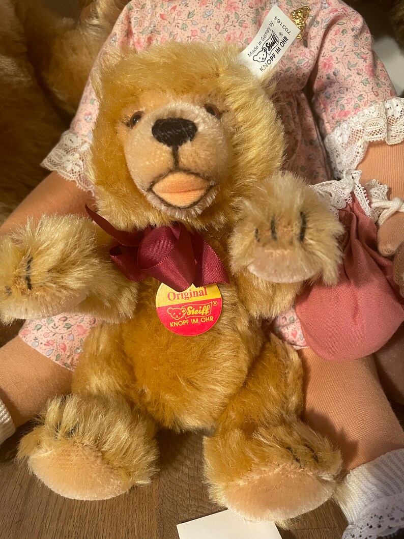 Steiff Goldilocks and 3 Bears Set - Etsy