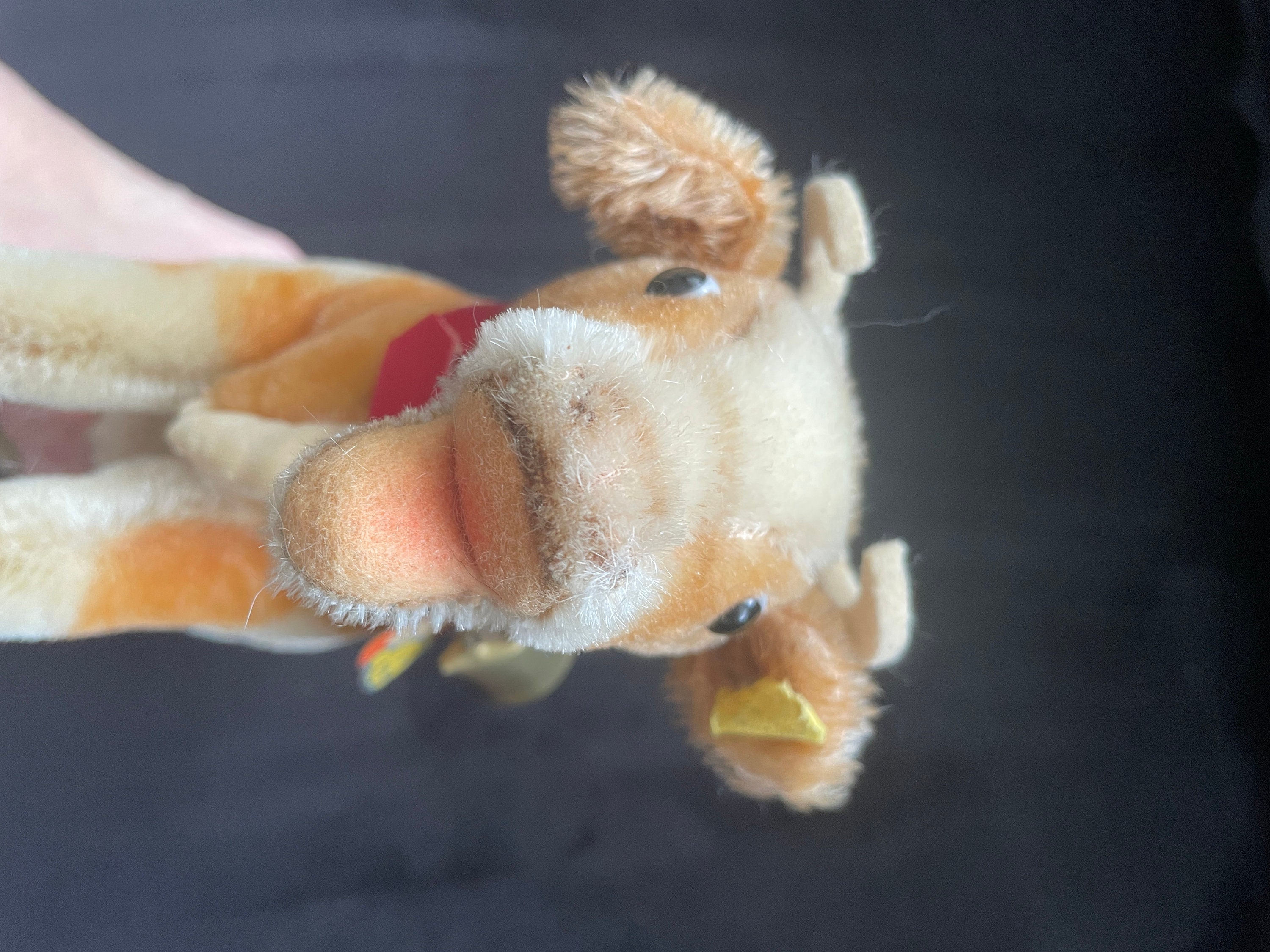 Steiff Vintage "bessie" the Cow With Button and Yellow Tag - Etsy