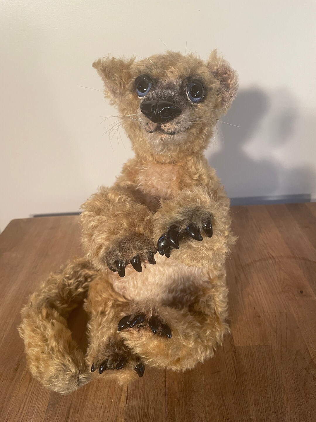 Lemon Wolf Original Long Tail Blue Eyes - Etsy