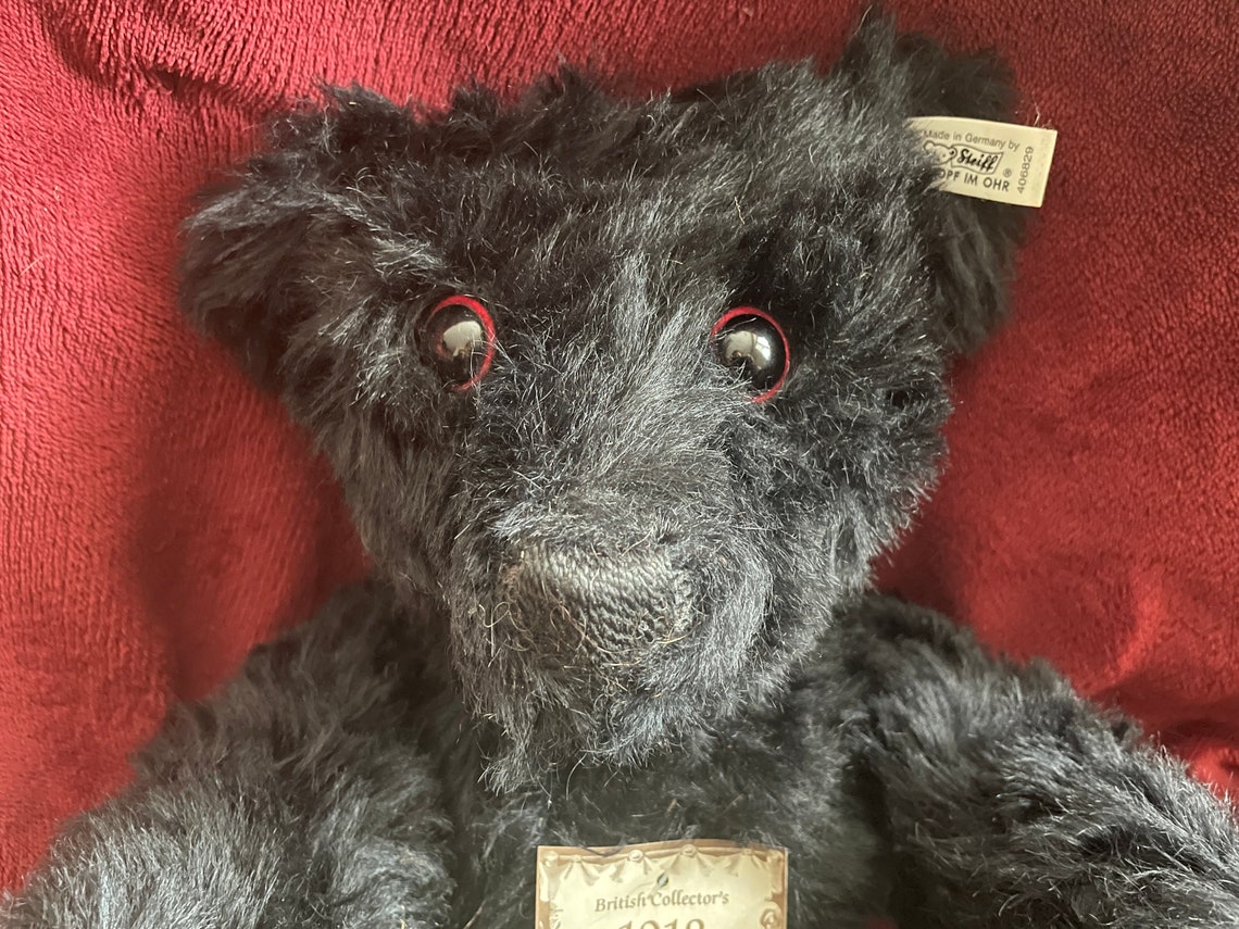 Rare Steiff Titanic British Collector's 1912 Replica Teddy Bear 406829 ...
