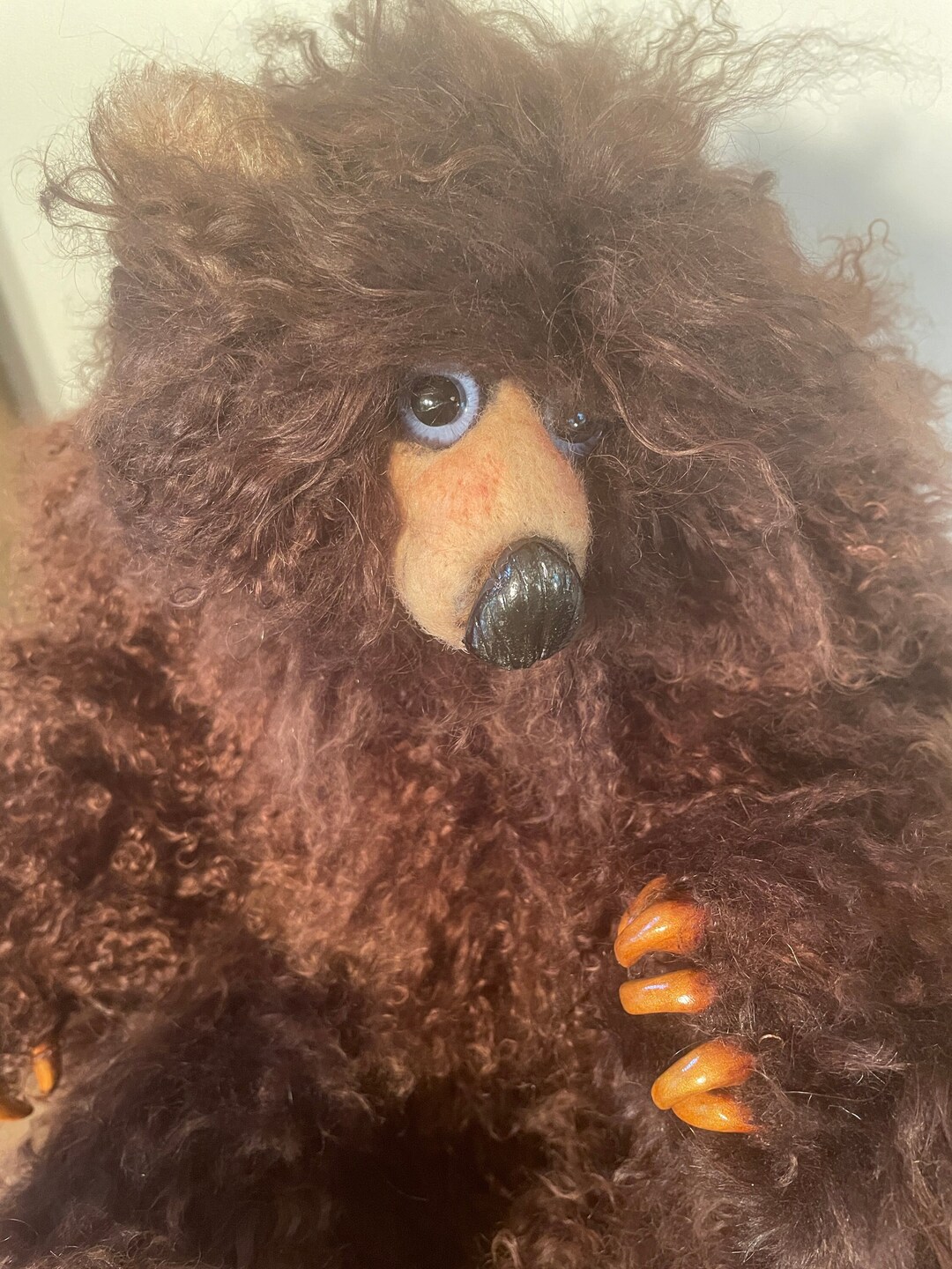 Lemon Wolf Original - Ultra Plush Mohair - Etsy