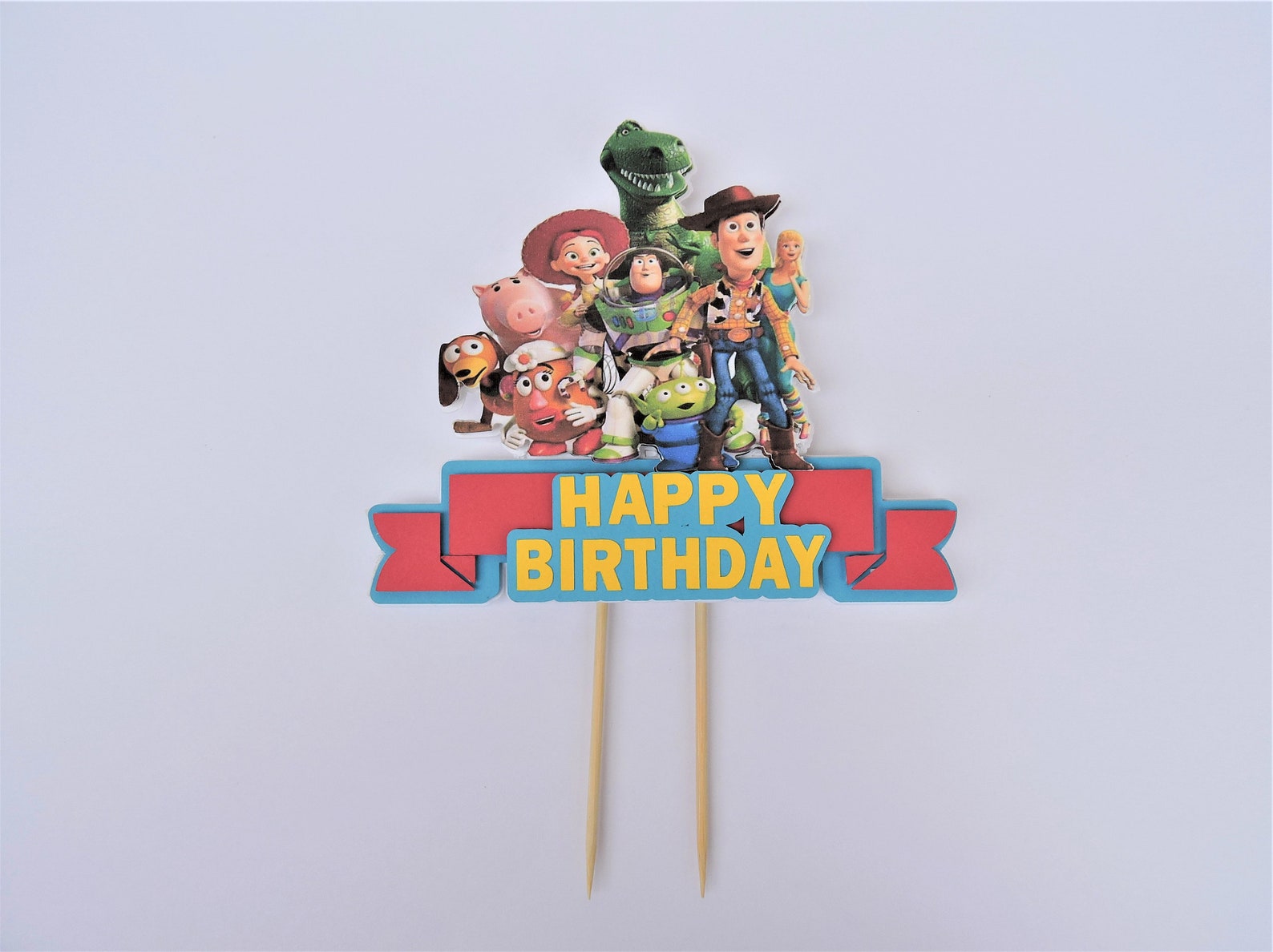 Toy Story Cake Topper, Birthday Cake Topper, - Etsy